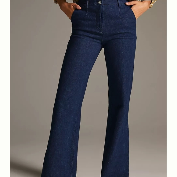 Maeve | Jeans | Maeve Blue Flare Wide Leg Jeans | Poshmark